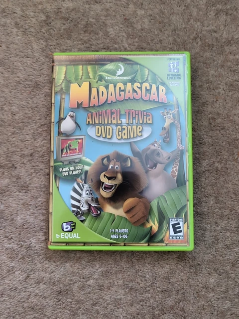 MADAGASCAR ANIMAL TRIVIA DVD Game DVD Quiz/Family (2005) Ben Stiller £0 ...