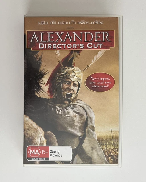 ALEXANDER - DIRECTOR’S Cut [VHS] Warner Big Box Ex-Rental Video Tape ...