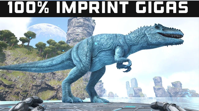 ARK SURVIVAL EVOLVED PS4/PS5 PVE Top stats Giganotosaurus (giga) 1285m ...