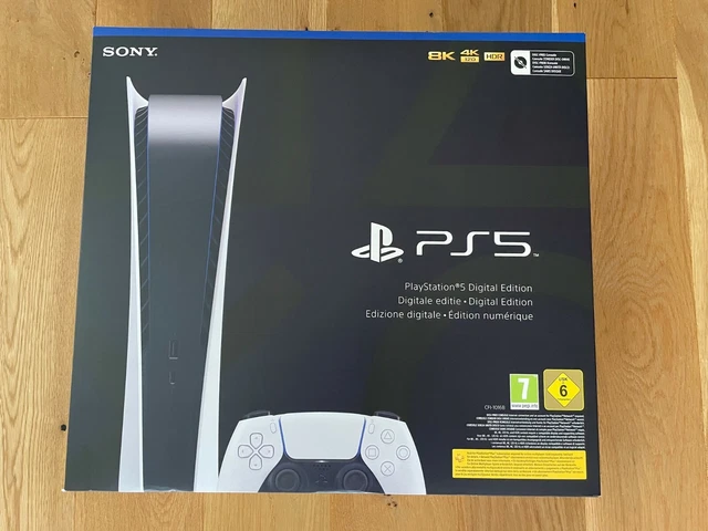SONY PS5 DIGITAL Edition PlayStation 5 NEW & ORIGINAL PACKAGING ...