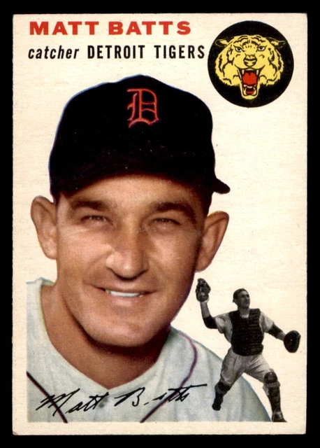 1954 TOPPS BASEBALL #88 Matt Batts VG *f1 EUR 5,52 - PicClick FR