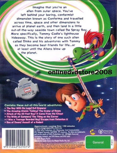 ALIENS UNLEASHED (PET Alien) Kids ANIMATION Cartoon DVD (NEW SEALED ...