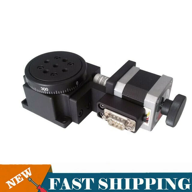ELECTRIC ROTATING PLATFORM Motorized Precision Rotary Stages Table ...
