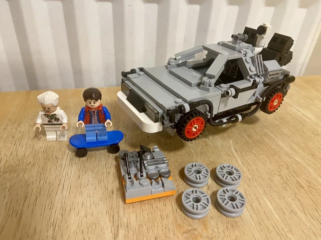 LEGO IDEAS: THE DeLorean Time Machine 21103 Mini Figures Virtually ...