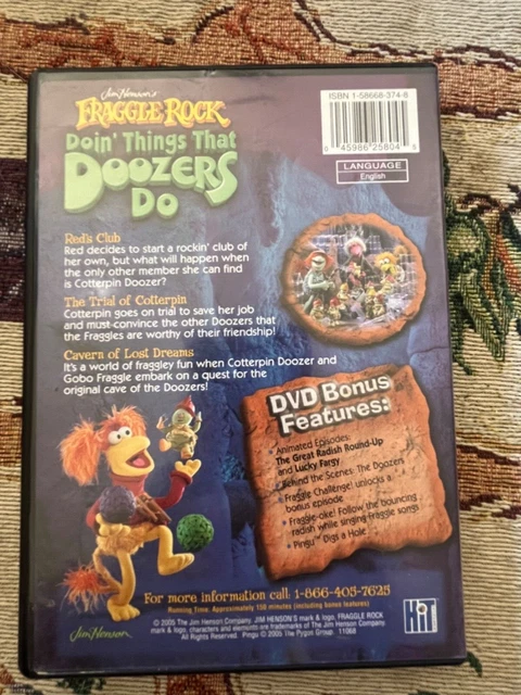 FRAGILE ROCK: DO Things That Doozers Do DVD $5.99 - PicClick CA