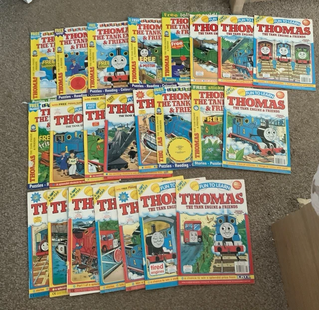 THOMAS THE TANK Engine & Friends Magazines 1990s £104.68 - PicClick UK