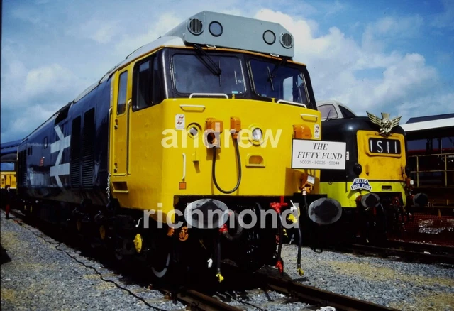 50031 HOOD CLASS 50 Diesel The Fifty Fund 1992 4 x Original 35mm Slides ...
