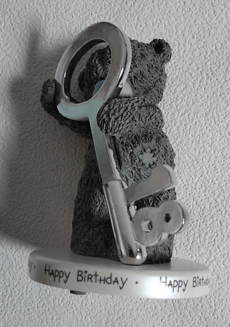 CARTE BLANCHE ME To You Bear Happy 18th Birthday with Key In Box Gift ...