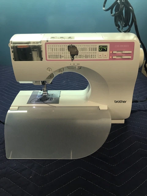 MACHINE À BRODER électronique à coudre Brother CS-8060 abandonnée ...