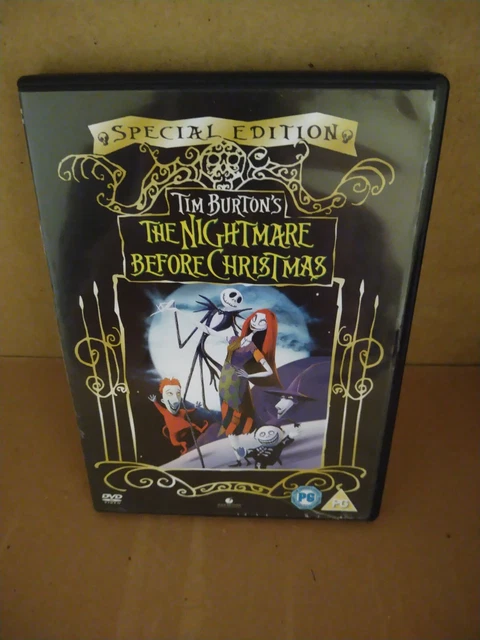 TIM BURTON'S THE Nightmare Before Christmas (Special Ed.) DVD ...