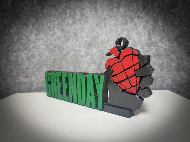 GREEN DAY ACTION Figure Nerd Geek Gift Collection Edition Rock Fan Art ...