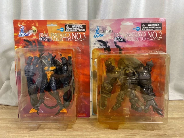 LOT DE 2 figurines Final Fantasy 10 FFX Monster Collection vintage EUR ...