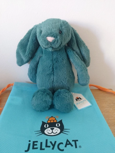 JELLYCAT BASHFUL TEAL Bunny Christmas 2025 Collection small £24.60 - PicClick UK
