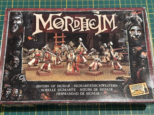 WARHAMMER MORDHEIM MORTHEIM Sisters of Sigmar Warband Metal New Rare ...
