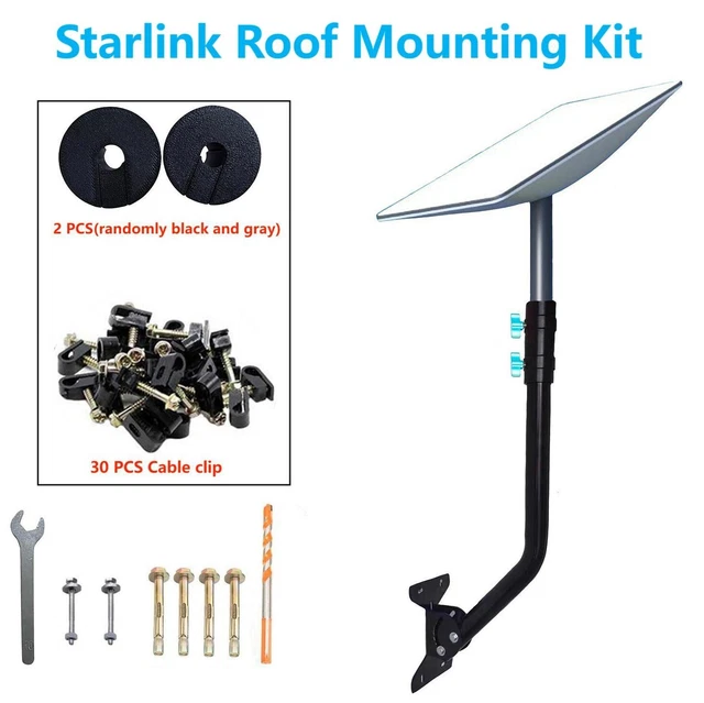 STARLINK LONG WALL Mount, for Starlink Internet Kit Satellite ...