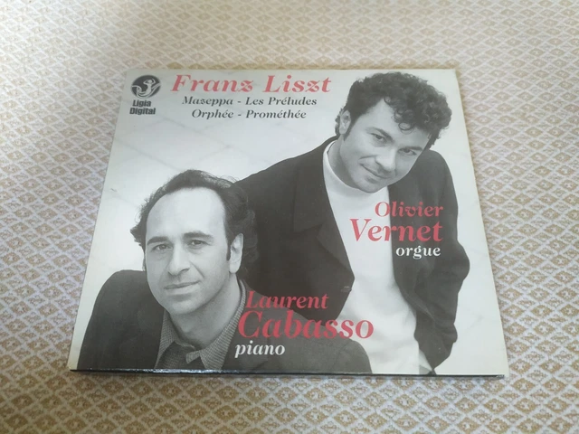LISZT : MAZEPPA, Les Préludes, Orphée, Prométhée - Vernet, Cabasso - CD ...