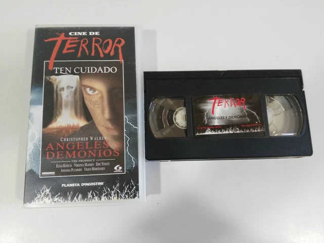 ANGELES Y DEMONS Christopher Walken Widén Horreur VHS Tape Film ...
