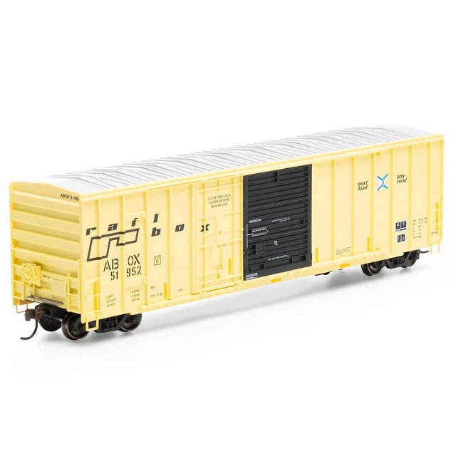 ATHEARN ATH26735 50' FMC Combo Door Box Freight Car - ABOX #51952 HO ...