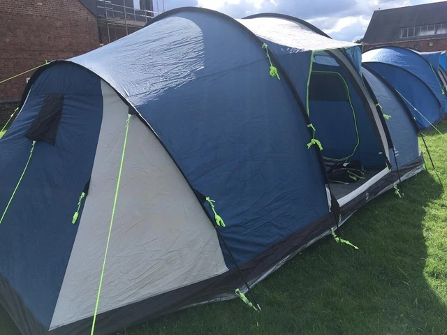 USED SUNNCAMP SHADOW 600 DL 6 Berth Man Person Camping Large Poled Tent ...