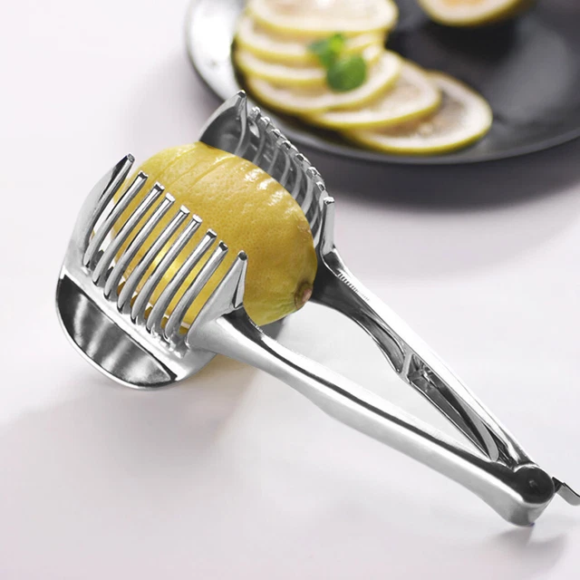 SLICER GRAPE LEMON Smasher Machine Fruit Slicing Cutting Aid Shredder £ ...