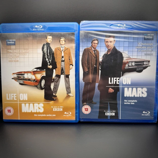 LIFE ON MARS - The Complete Series 1 & 2 / one & two Collection on blu ...