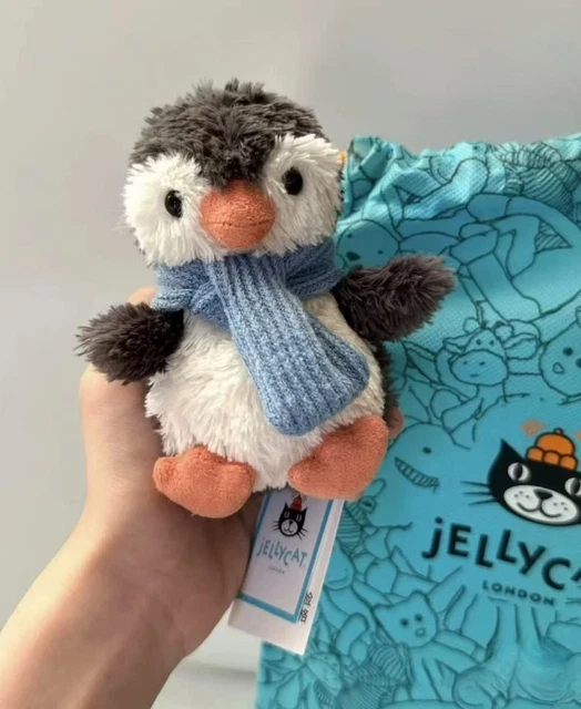 JELLYCAT CUTE SOFT penguin pendant-brand new label with dust bag £10.79 ...