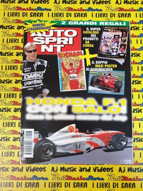 RIVISTA AUTO SPRINT settimanale anno XXXVIII n°47 17-23 nov. 1998 + POSTER (AM2) EUR 15,50 ...