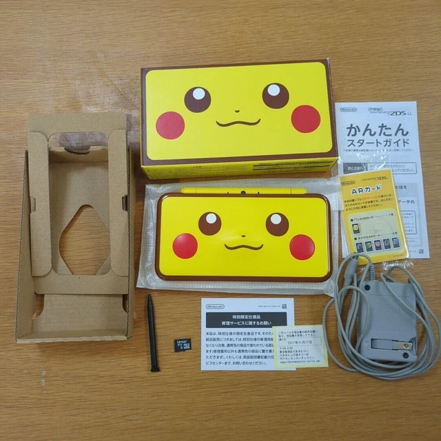 NEW NINTENDO 2DS LL Pikachu Edition [Pokémon Center Exclusive] from ...