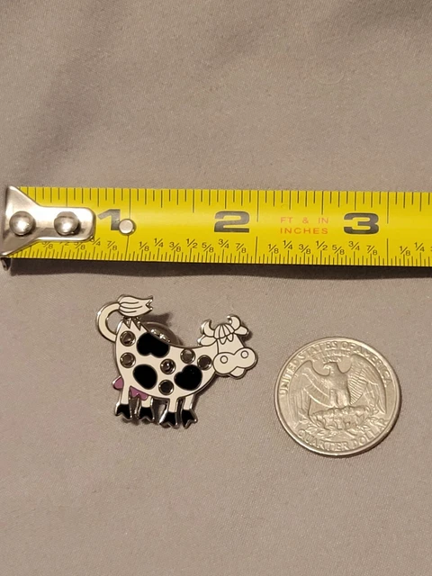 VINTAGE COW COLLECTIBLE Pin, Cow Design, Metal Pin, Multiple In Stock ...