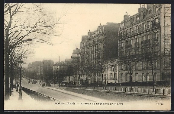 CPA PARIS, AVENUE de St-Mandé 1911 EUR 10,00 - PicClick FR