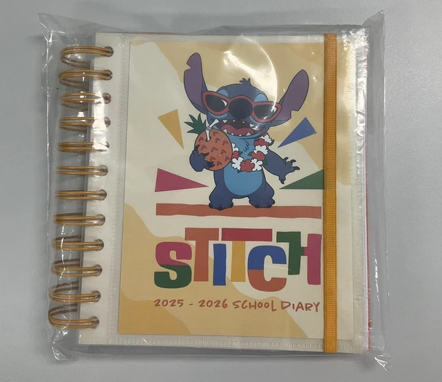 DISNEY STITCH SCHOOL Diary 2025 - 2026 £5.97 - PicClick UK