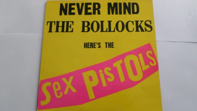 Lp Sex Pistols Never Mind The Bollocks Heres The Sex Pistols 1977