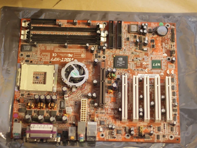 ABIT NF7 SOCKET 462/A Nvidia nForce2 Motherboard AGP PCI audio optical ...