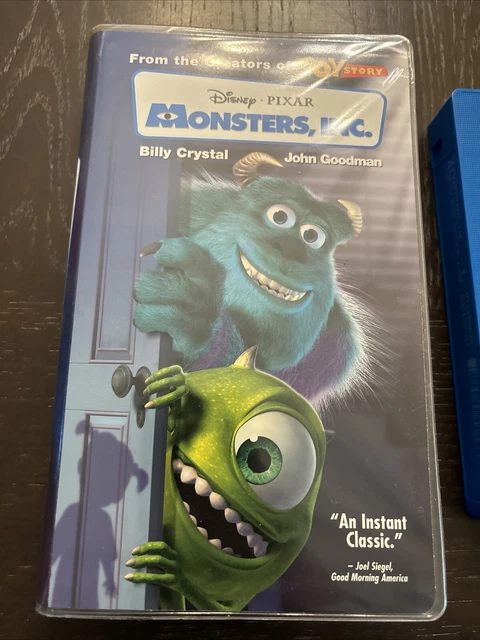 MONSTERS, INC MOVIE Disney Pixar Blue VHS Video 2002 Clam Shell £13.54 ...
