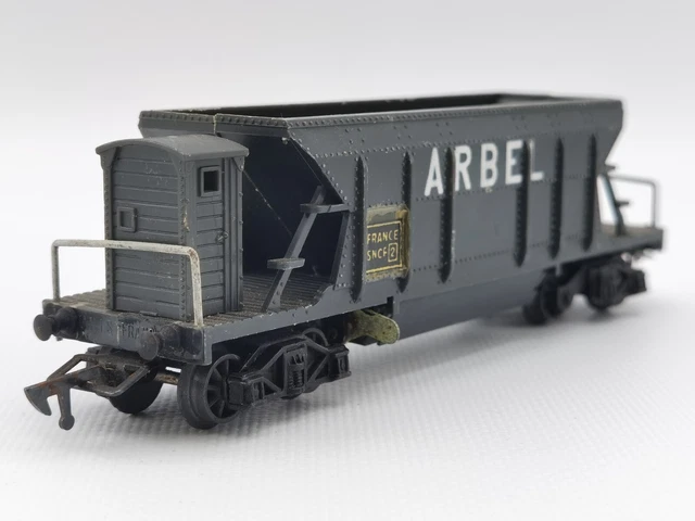 HO JEP - SNCF Wagon à Trémie ARBEL - Vide - Excellent État - Sans Boîte ...