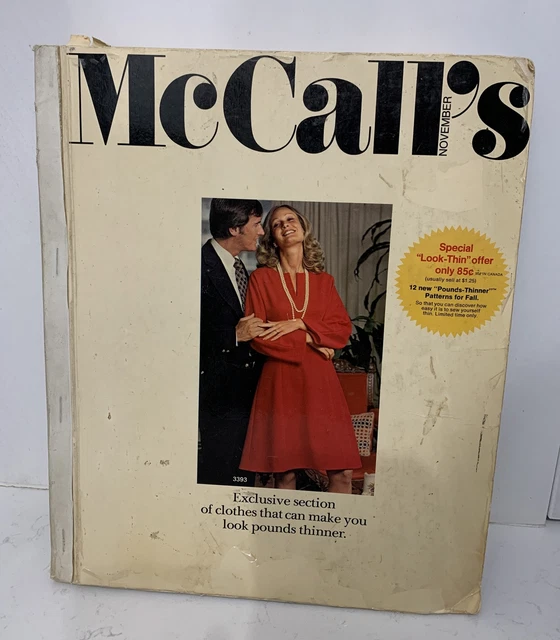 RARE: VINTAGE MCCALL'S Sewing Pattern Catalog Store Counter Book ...