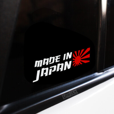 MADE IN JAPAN Car Van Window Bumper Decal Sticker JDM Euro Dub Drift ...