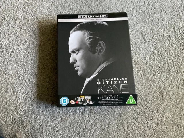 CITIZEN KANE (COLLECTOR’S Edition 4K Ultra HD + Blu Ray Box Set) Orson ...