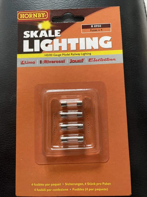 HORNBY SKALE LIGHTING R8950 "FUSES" Model Railway Lighting (4 in a pack ...