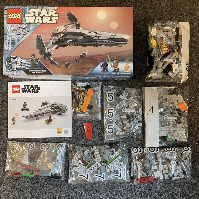 LEGO STAR WARS Maul's Sith Infiltrator 75383 New in Box Build Only A ...