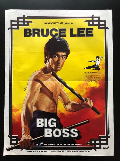 BRUCE LEE Big Boss - Affiche de Cinéma Originale de 1979 - 57,5 x 43 cm ...