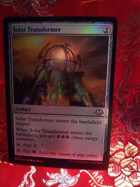 CARTE MTG FOIL Solar TRansformer Modern Horizons III Magic The ...