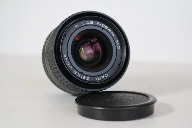 CARL ZEISS JENA P 1:2.8 f-28mm MC Wide Angle Lens (PB Mount) £30.00 ...