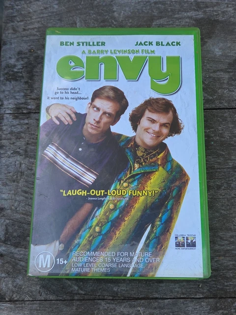ENVY VHS VIDEO Tape Jack Black Ben Stiller $25.00 - PicClick AU