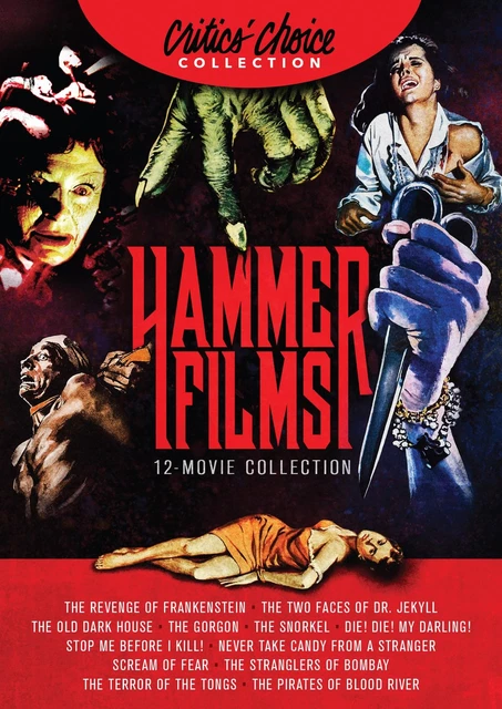 HAMMER FILMS: 12-MOVIE Collection (DVD) (US IMPORT) £33.06 - PicClick UK