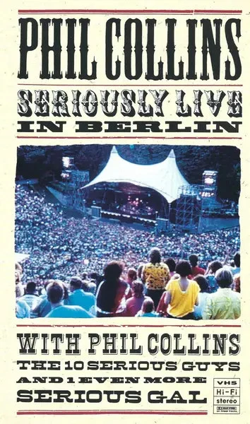 VHS PHIL COLLINS Seriously Live In Berlin Warner Music (Germany) £15.58 ...