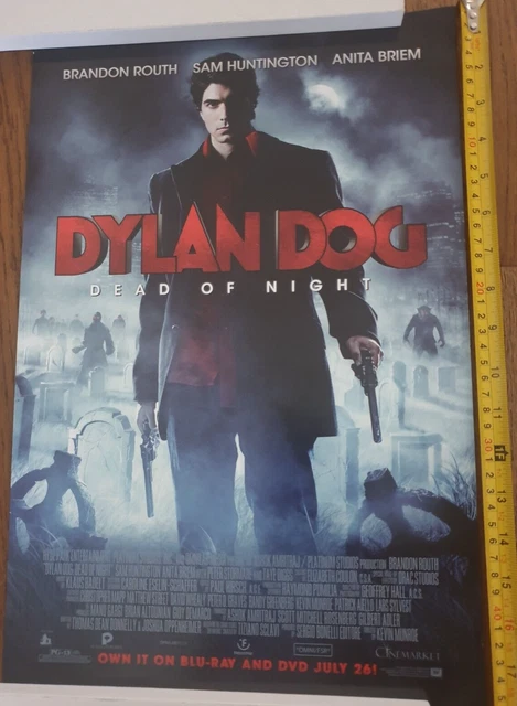 DYLAN DOG DEAD Of Night Brandon Routh Fox Comic Con US Promo Poster ...