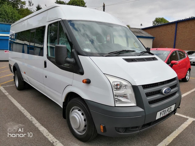 FORD TRANSIT MK7 LWB 17-seater minibus with tacho & limiter. Low price ...