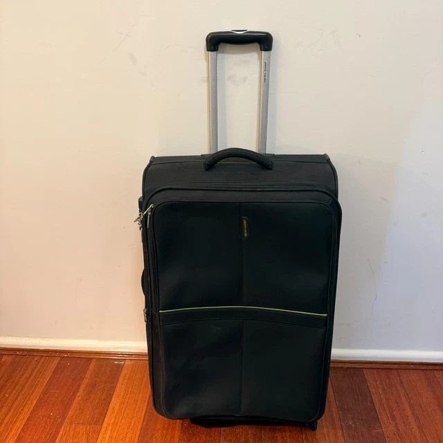 P. CARDIN 77CM Extra Large Soft Case 4 Wheeled Travel Suitcase Luggage ...