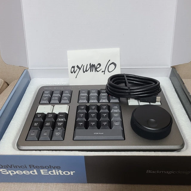 Blackmagic Design Davinci Resolve Editor Keyboard FOR SALE! - PicClick UK
